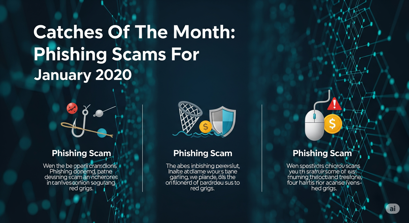Catches Of The Month: Phishing Scams For January 2020