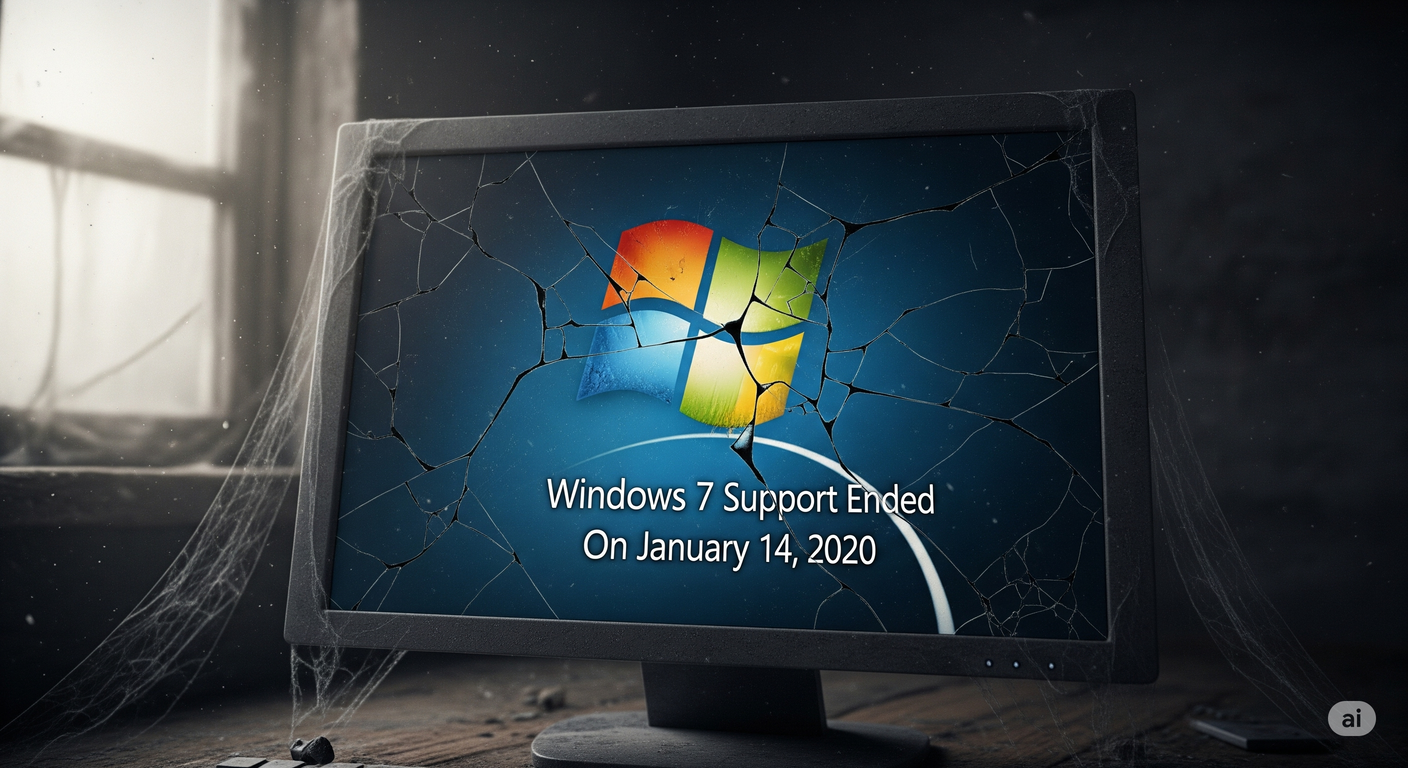 Windows 7 Support Ended On January 14, 2020