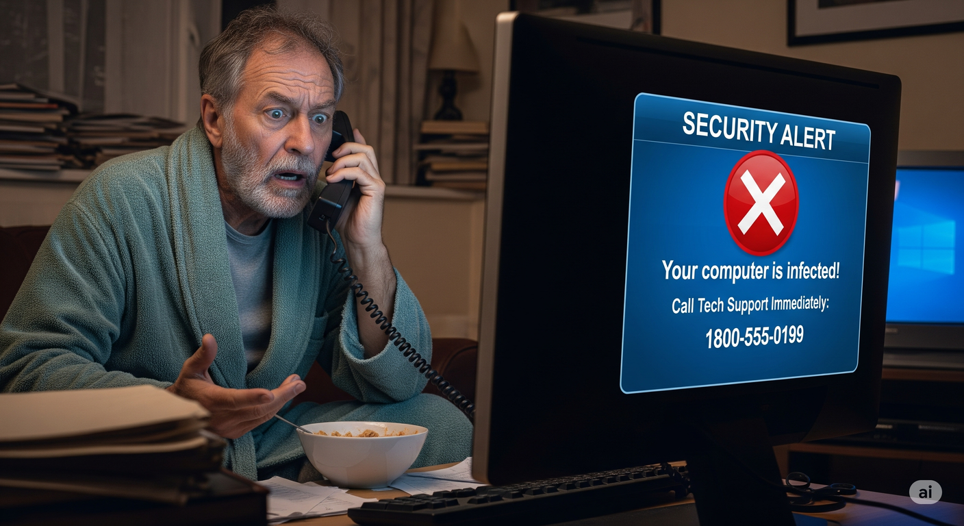Phone Scam – Tech Support Ploy