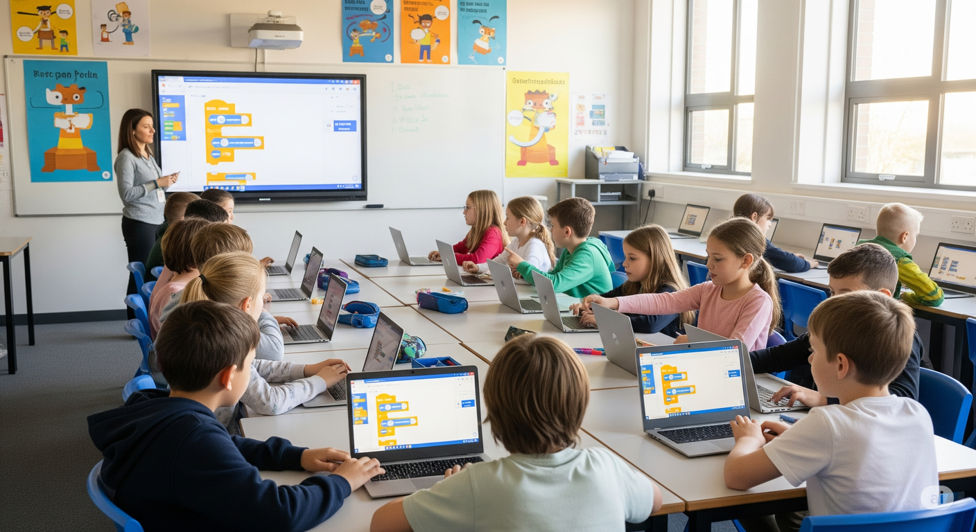 Coding classes for primary school pupils in 2020